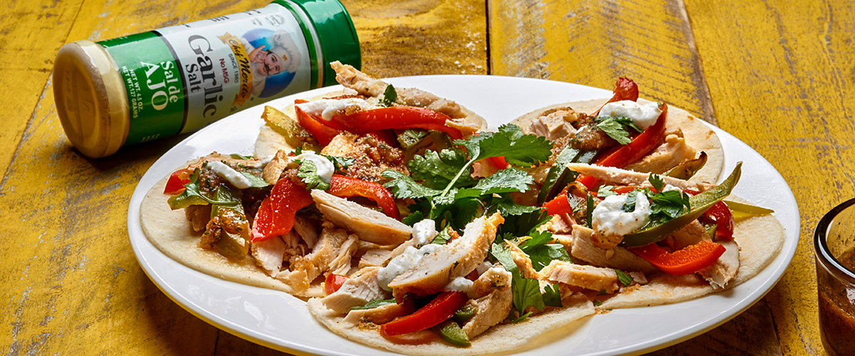 Garlic Chicken Tacos – Chef Merito