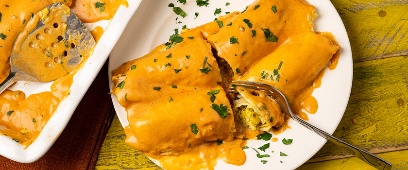 Crepes de pollo y champiñones – Chef Merito