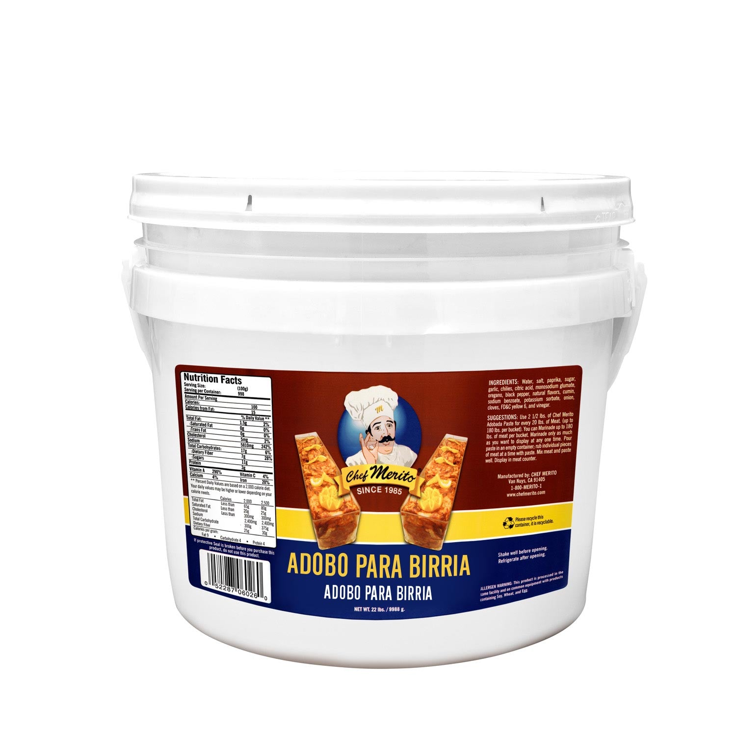 Adobo Para Birria – Chef Merito