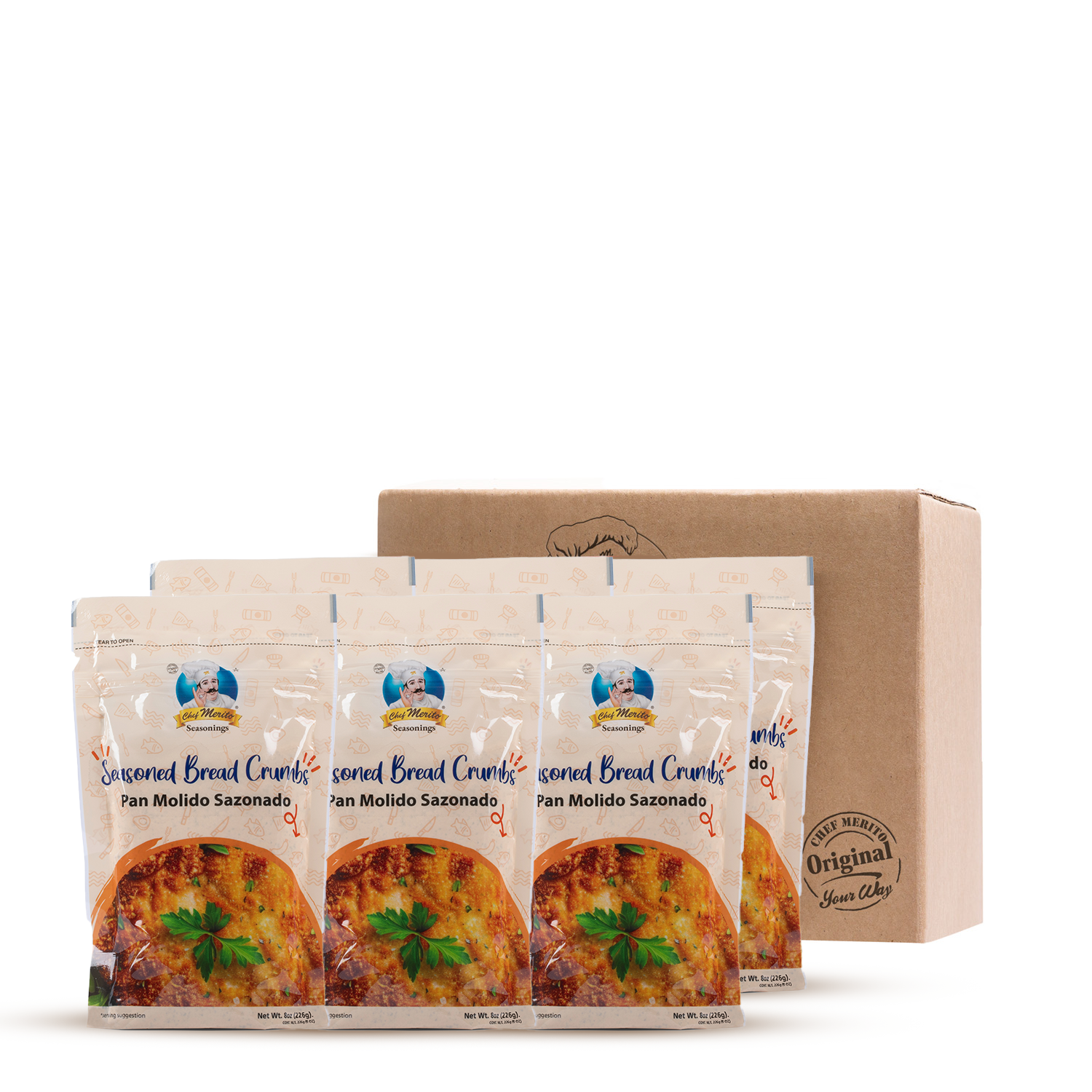 Seasoned Bread Crumbs – Chef Merito