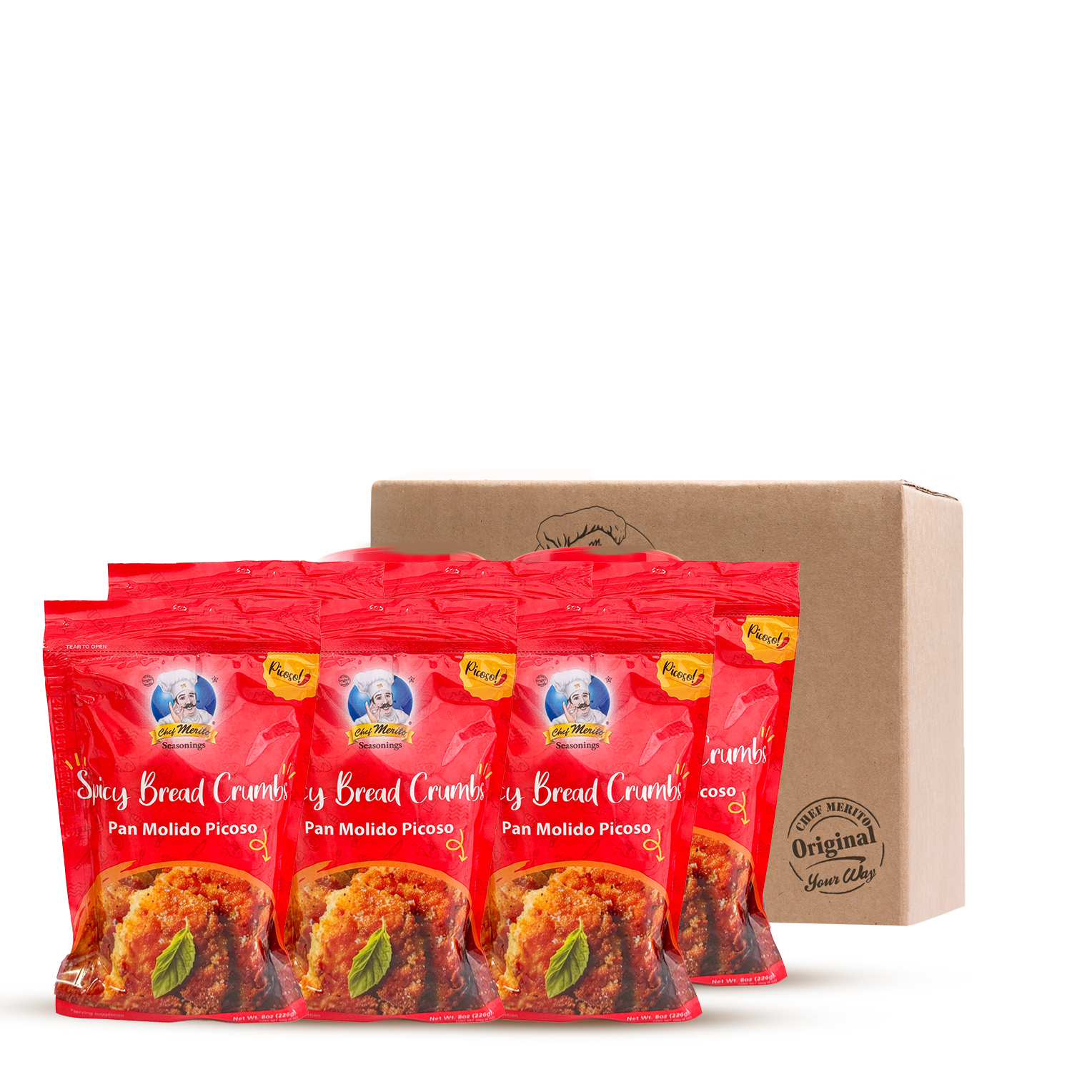 Spicy Breadcrumbs – Chef Merito